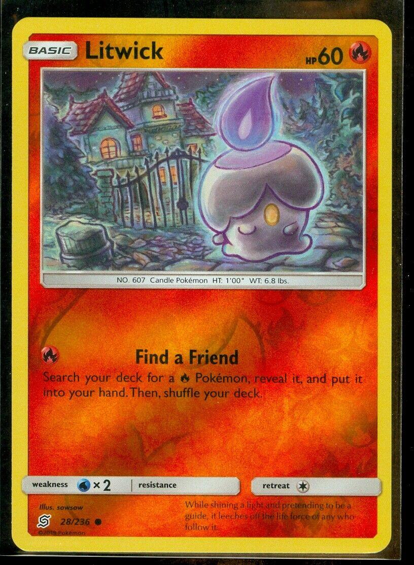 Litwick [Reverse Holo] #28 Prices | Pokemon Unified Minds | Pokemon Cards