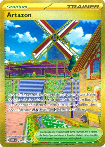 Artazon #229 Prices | Pokemon Obsidian Flames | Pokemon Cards