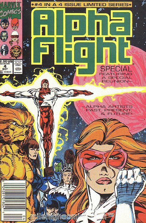 Alpha Flight Special [Newsstand] #4 (1991) Prices | Alpha Flight Series