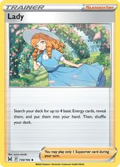 Lady #159 Prices | Pokemon Lost Origin | Pokemon Cards