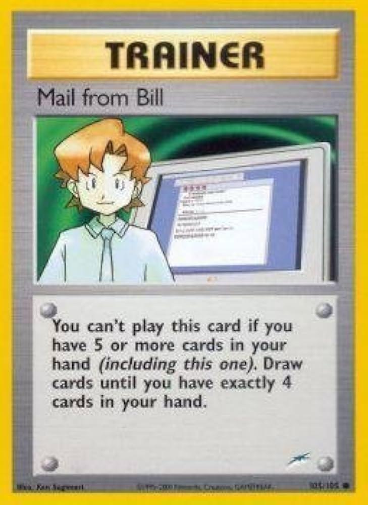Mail from Bill #105 Prices | Pokemon Neo Destiny | Pokemon Cards