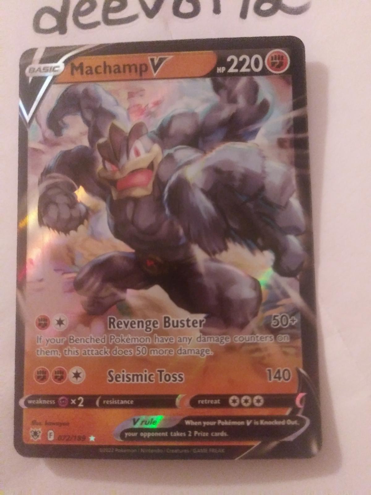 Machamp V | Ungraded | Pokemon Astral Radiance