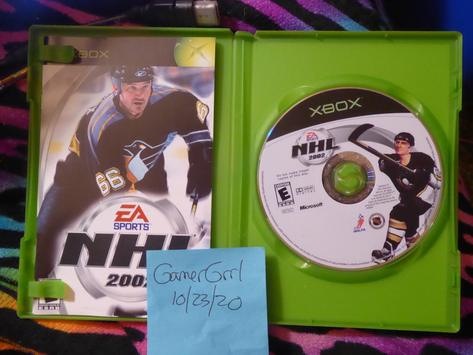 NHL 2002 | Item, Box, and Manual | Xbox