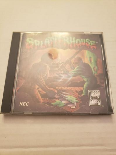 Splatterhouse | Item, Box, and Manual | TurboGrafx-16