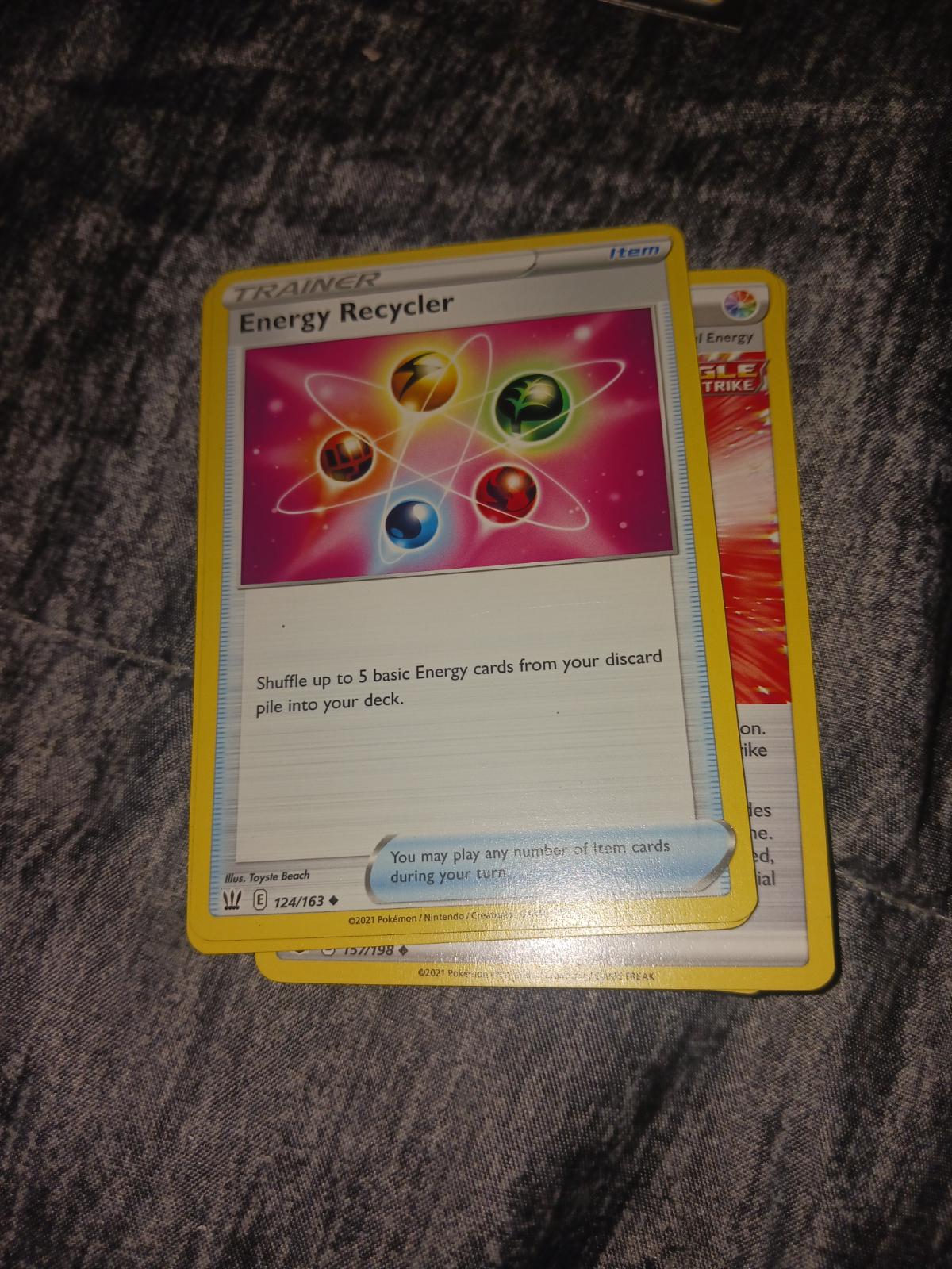 Energy Recycler | Ungraded | Pokemon Battle Styles