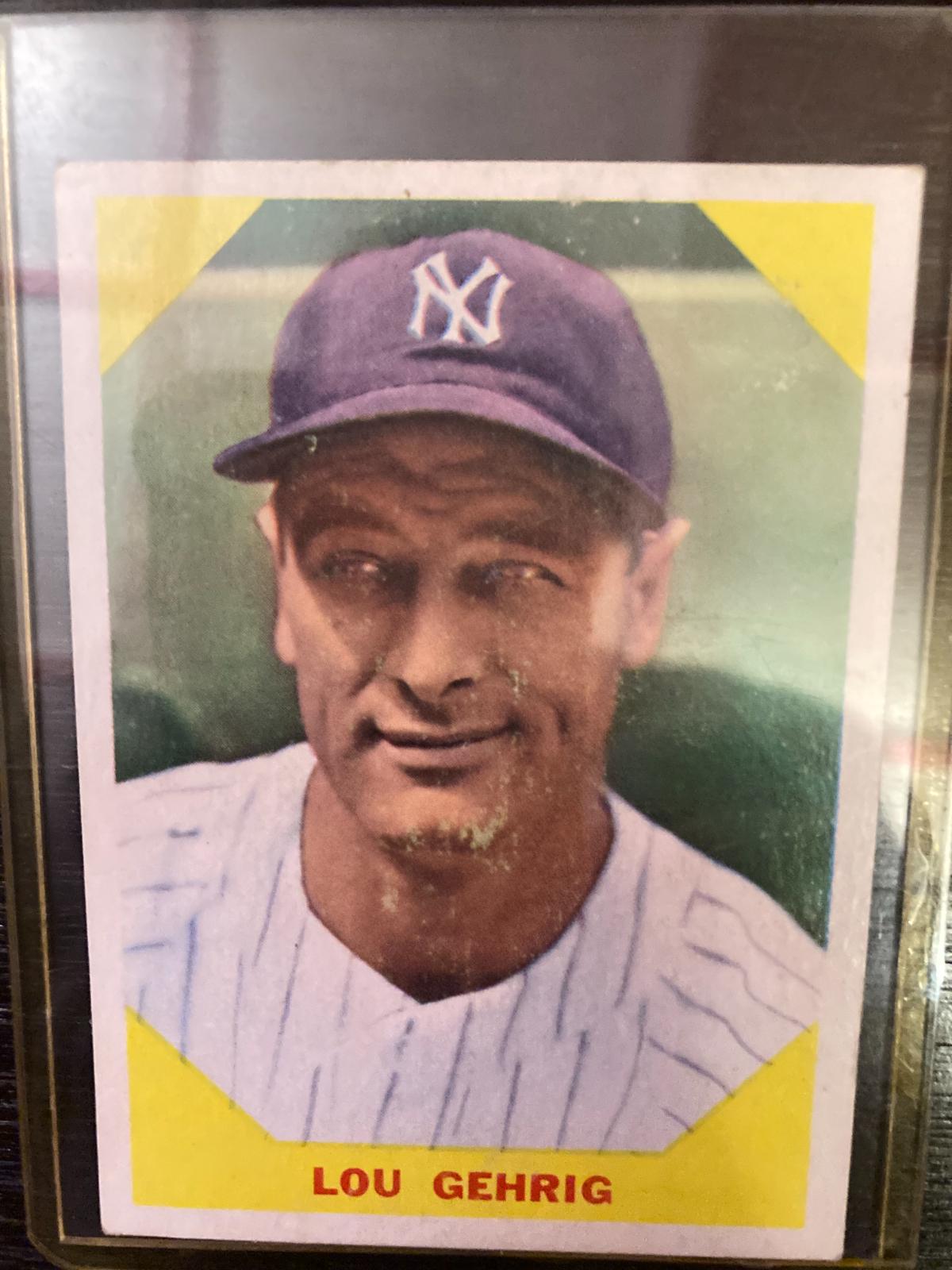 Lou Gehrig | Ungraded | 1960 Fleer