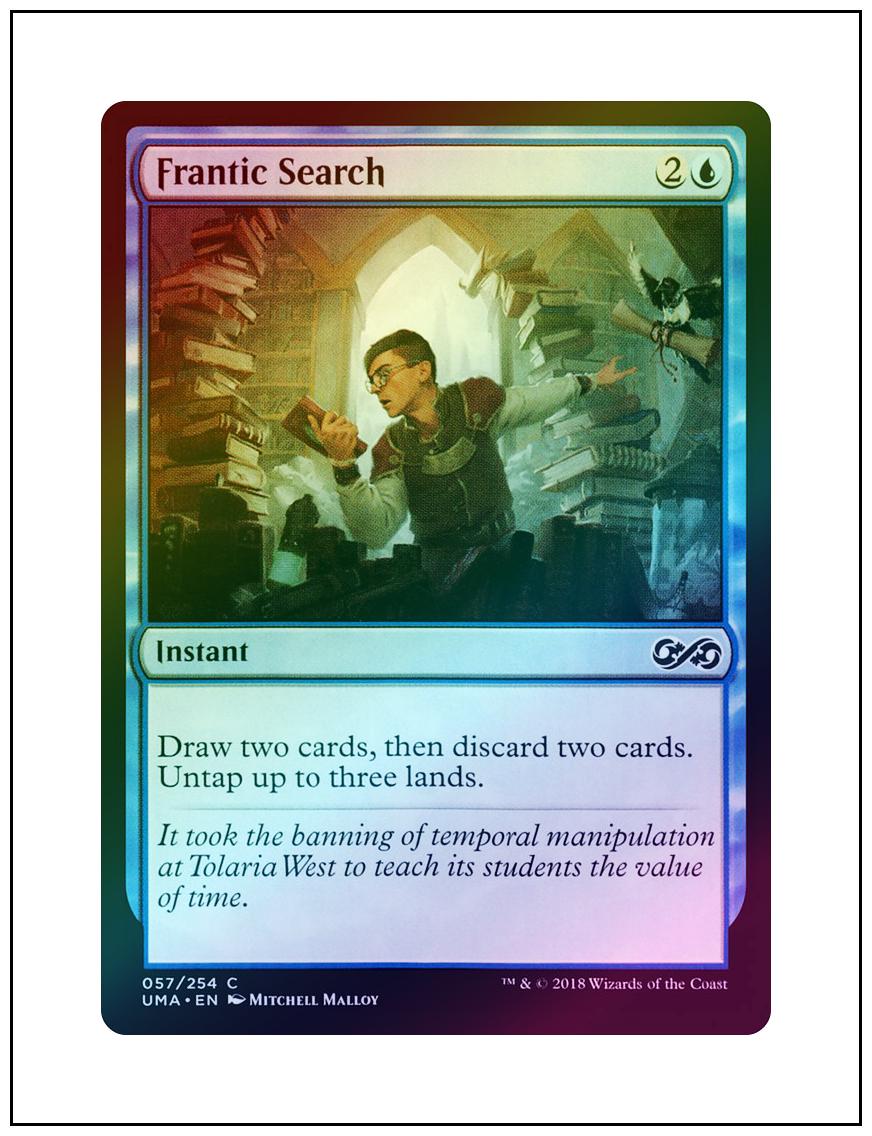 Frantic Search [Foil] Prices | Magic Ultimate Masters | Magic Cards