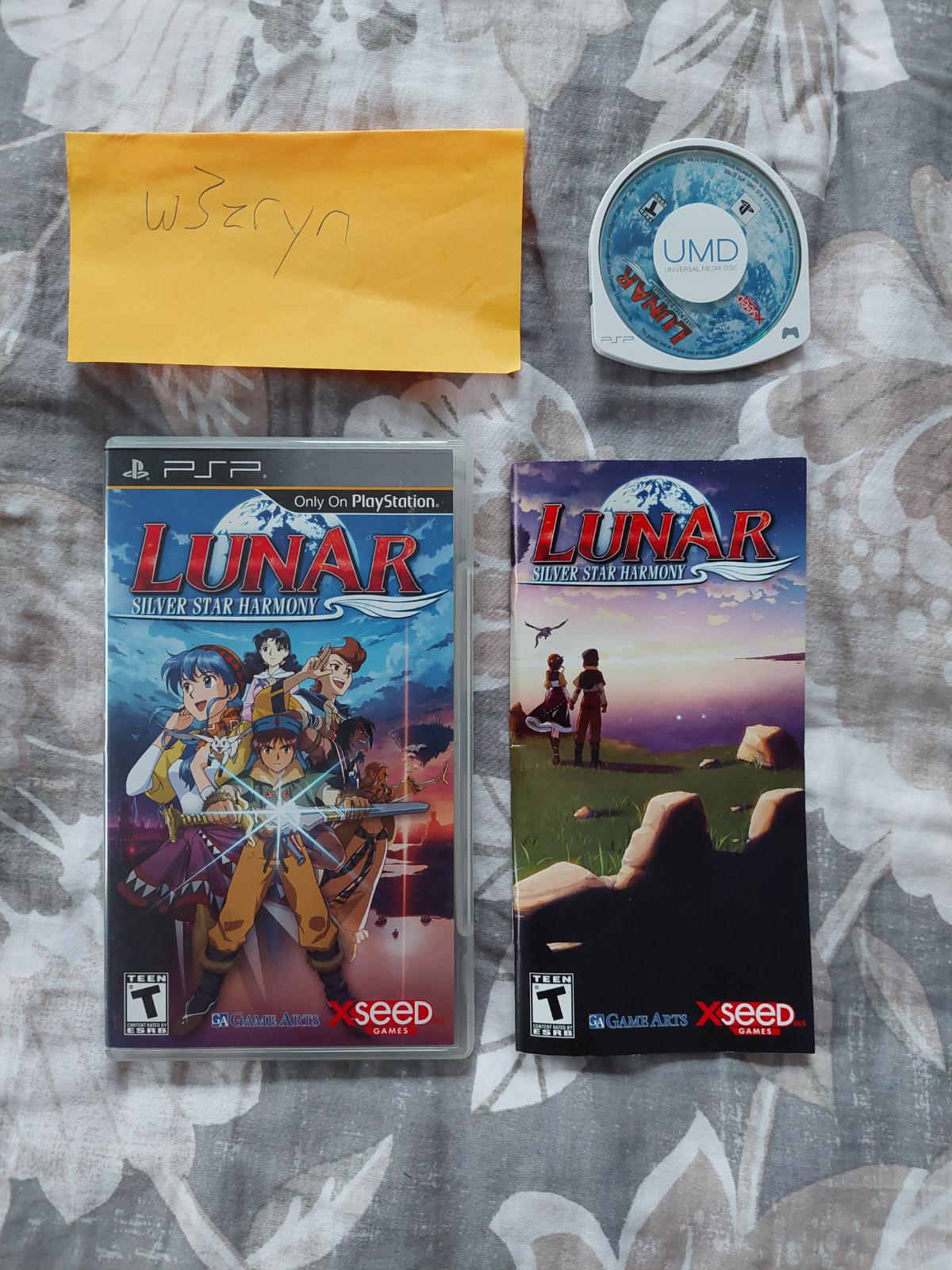 Lunar: Silver Star Harmony | Item, Box, and Manual | PSP