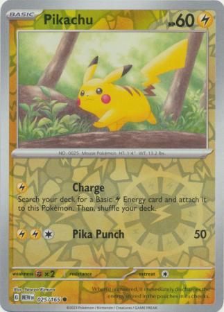 Pikachu [Reverse Holo] | Ungraded | Pokemon Scarlet & Violet 151