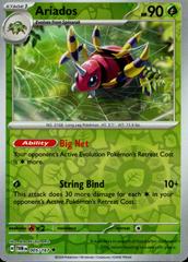 Ariados [Reverse Holo] #5 Prices | Pokemon Twilight Masquerade ...