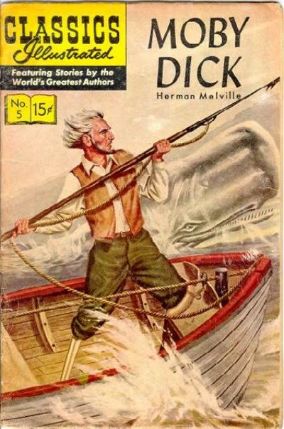 Moby Dick #5 (1956) Prices | Classics Illustrated Series