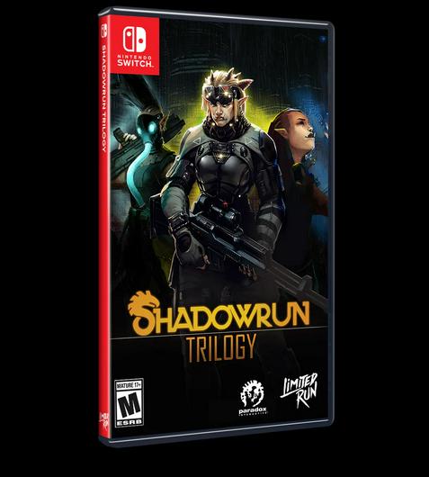 Shadowrun Trilogy | Item, Box, and Manual | Nintendo Switch