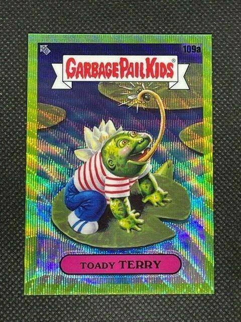 Toady TERRY [Green Wave] #109a Prices | 2020 Garbage Pail Kids Chrome ...