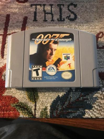 007 World Is Not Enough | Item only | Nintendo 64