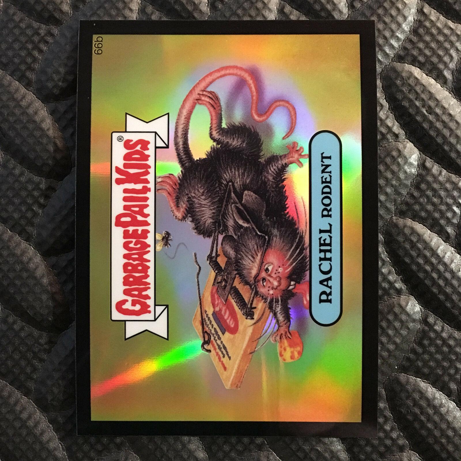RACHEL Rodent [Refractor] #66b Prices | 2014 Garbage Pail Kids Chrome ...