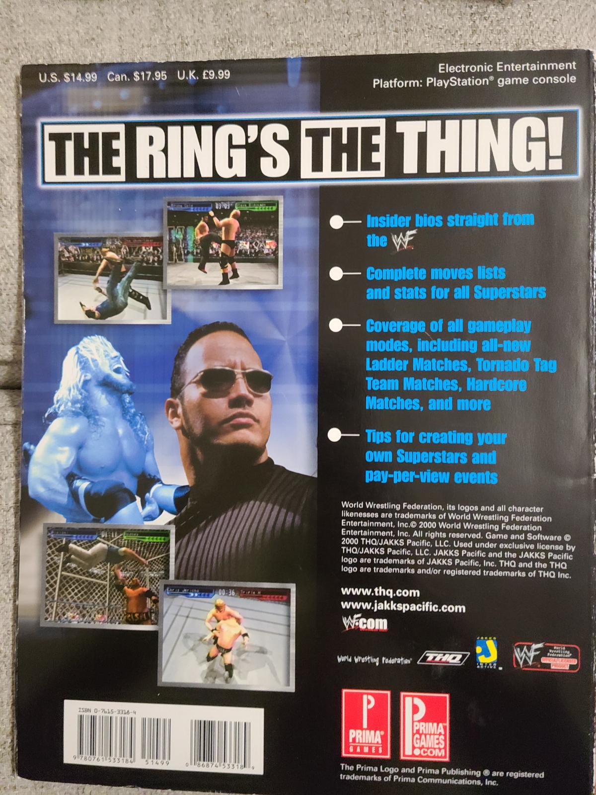 WWF Smackdown! 2 Know Your Role [Prima] Prices Strategy Guide | Compare Loose, CIB & New Prices