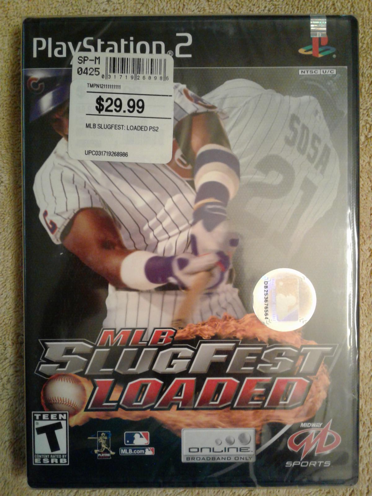 MLB Slugfest Loaded | New Item, Box, and Manual | Playstation 2