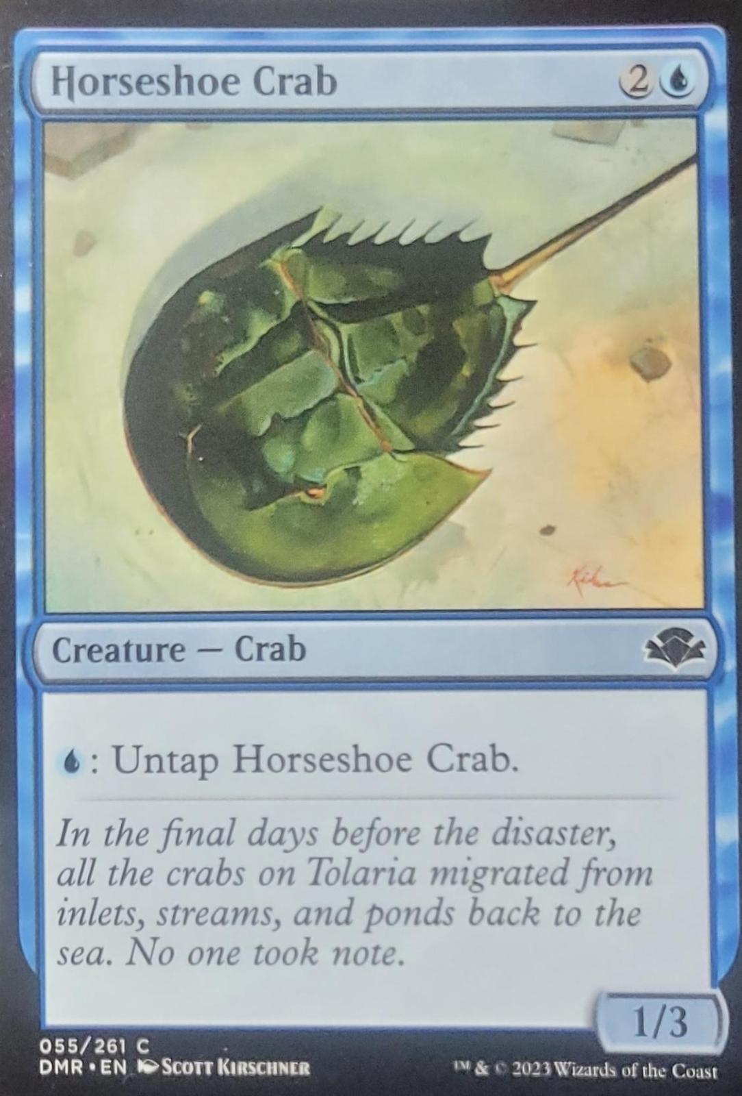 Horseshoe Crab #55 Prices | Magic Dominaria Remastered | Magic Cards