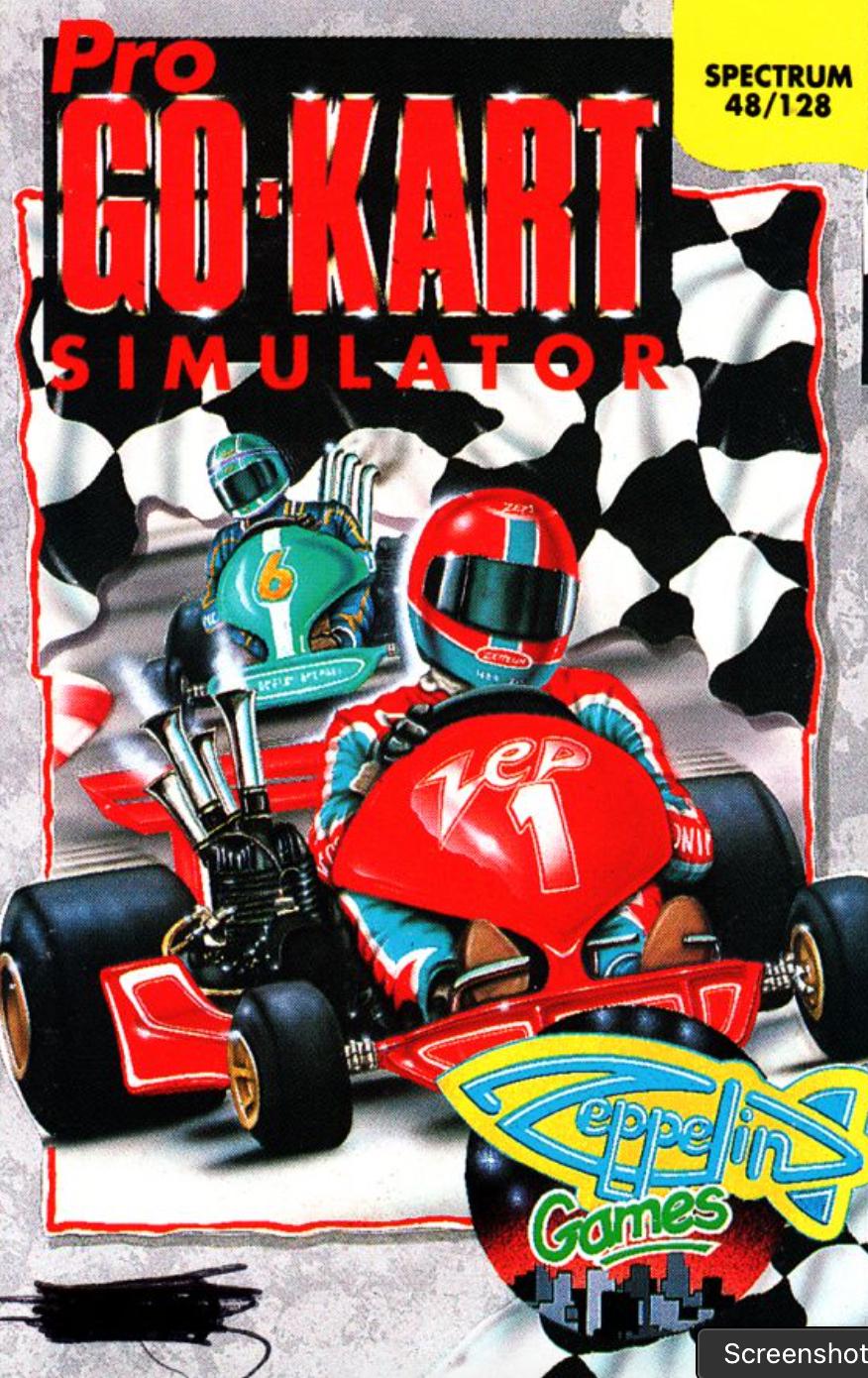 Professional Go-Kart Simulator Prices ZX Spectrum | Compare Loose, CIB ...