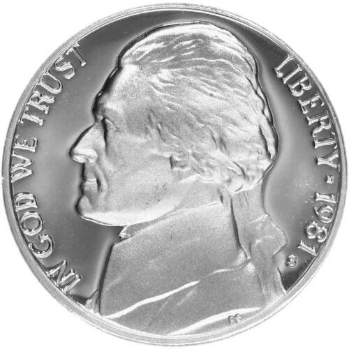 1981 S [TYPE 1 PROOF] Jefferson Nickel Prices | Ungraded, NGC, PCGS Values