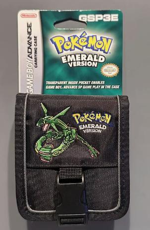 Pokemon Emerald SP Carrying Case Prices GameBoy Advance | Compare Loose ...
