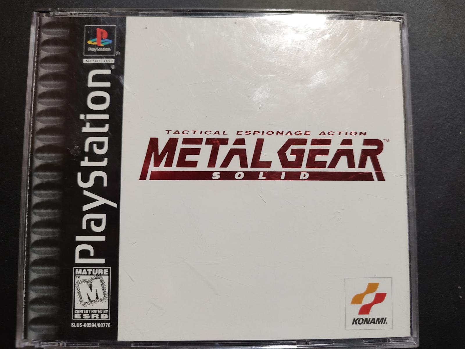 Metal Gear Solid | Item, Box, and Manual | Playstation