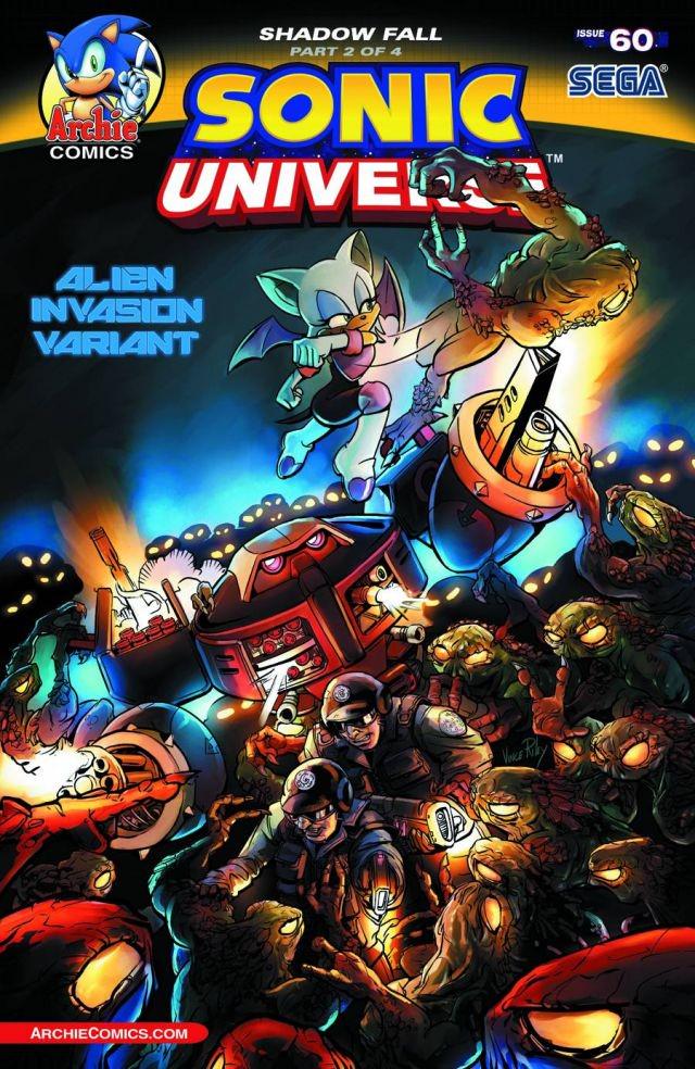 Sonic Universe [Alien Invasion] #60 (2014) Prices | Sonic Universe Series