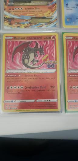 Radiant Charizard | Ungraded | Pokemon Go