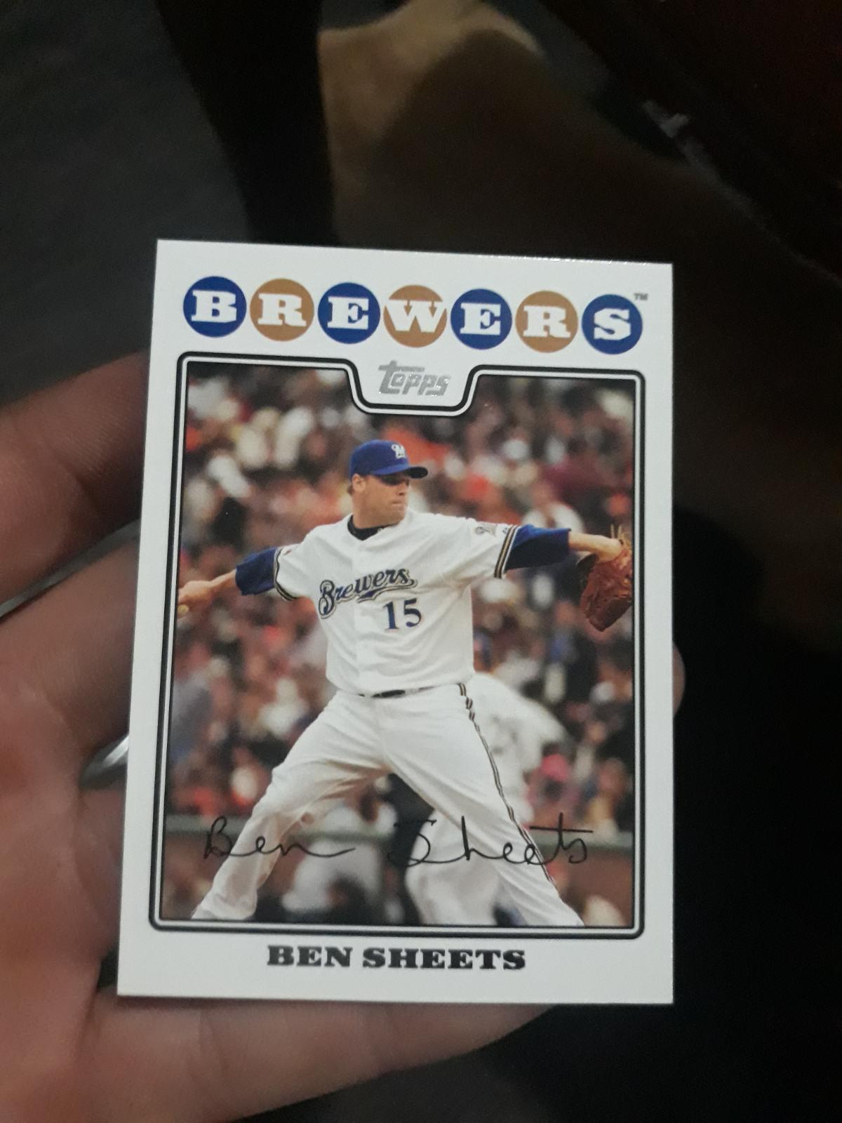 Ben Sheets | Ungraded | 2008 Topps