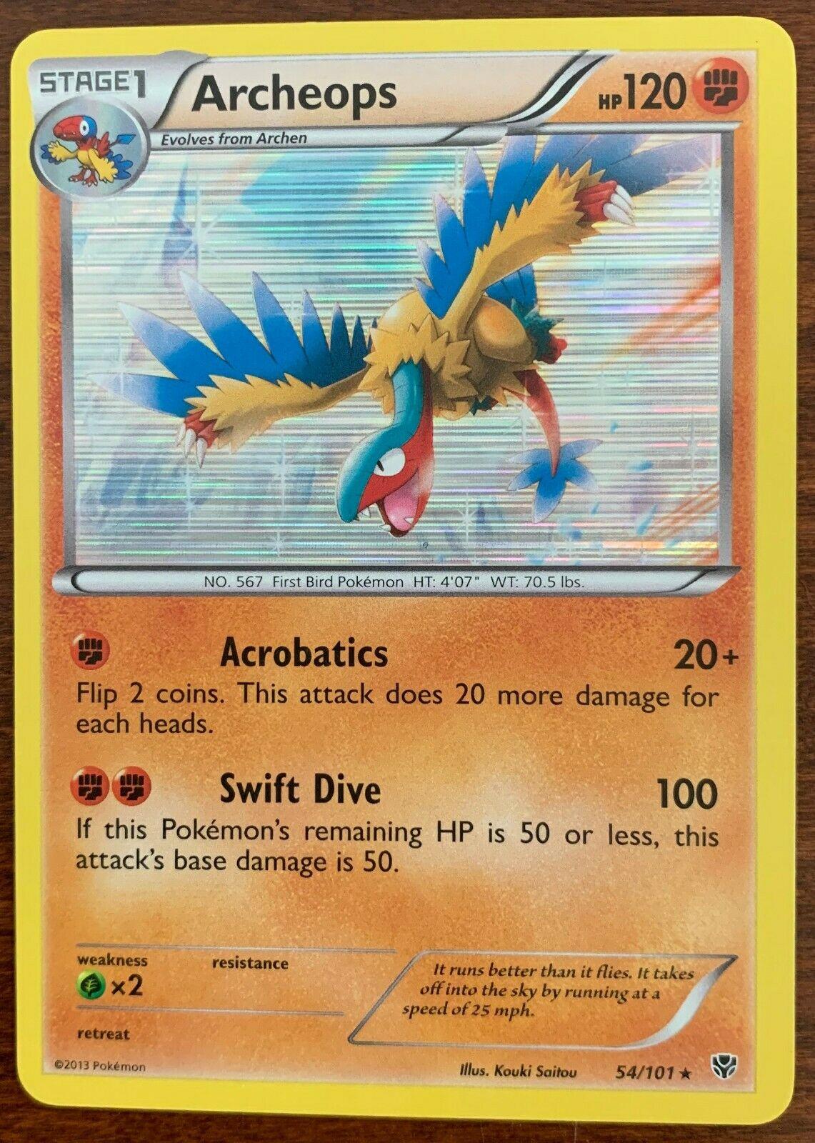 Archeops #54 Prices | Pokemon Plasma Blast | Pokemon Cards