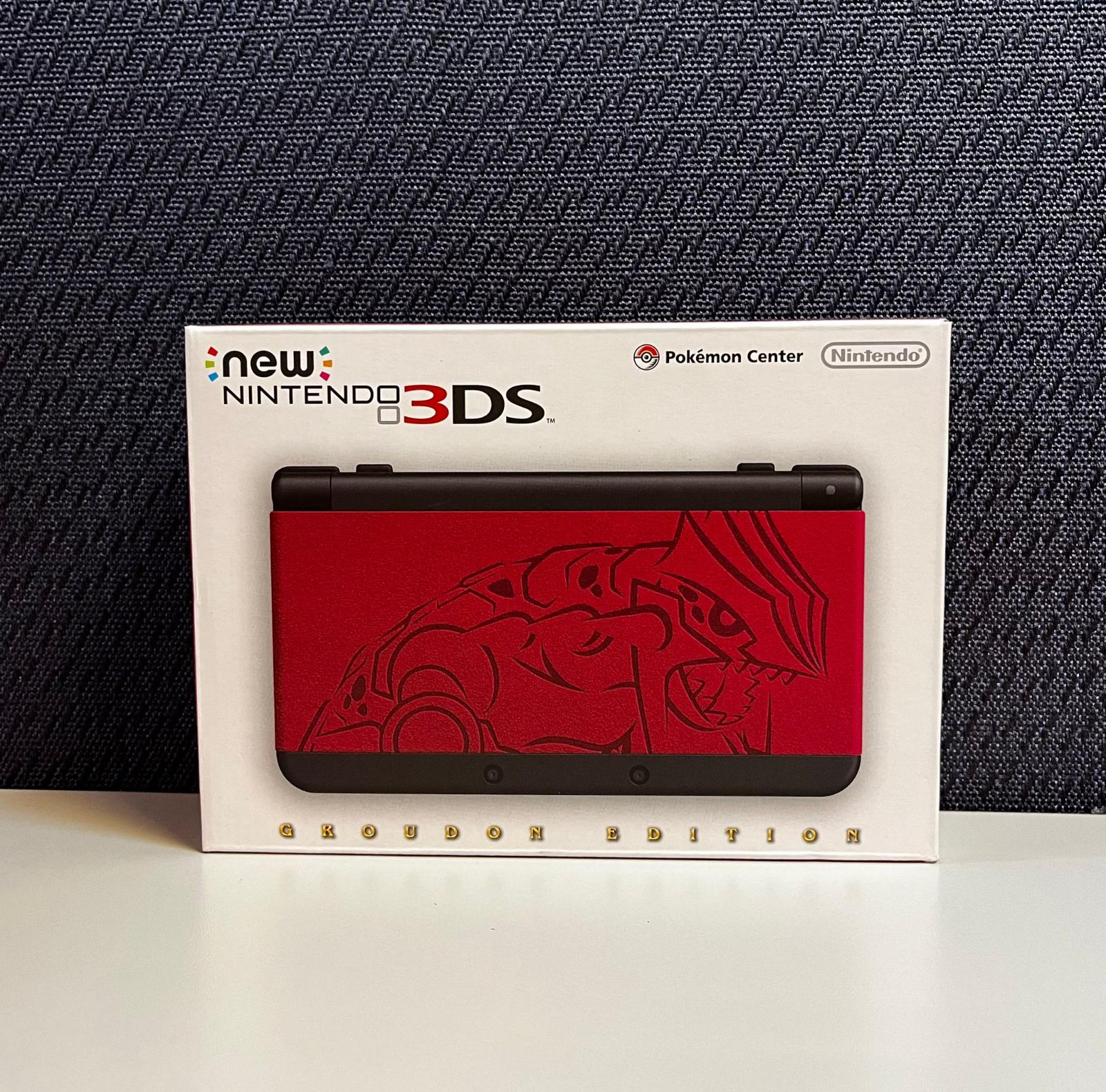 Nintendo 3DS XL Groudon Edition | Item, Box, and Manual | Nintendo 3DS
