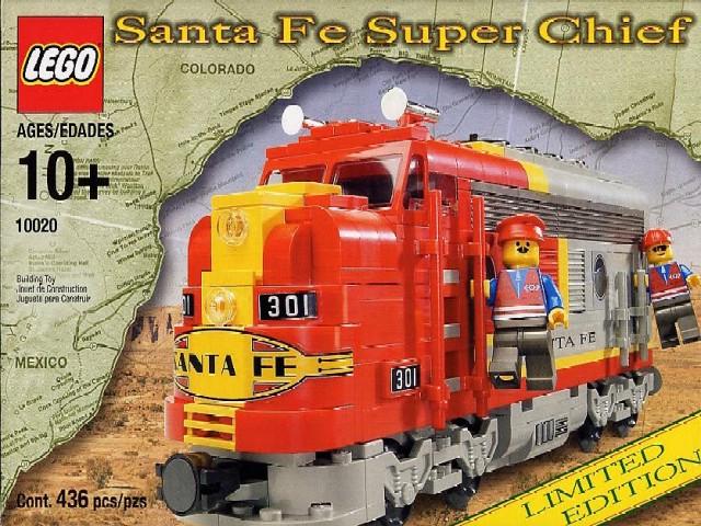 Santa Fe Super Chief [Limited Edition] #10020 LEGO Set Prices | New ...