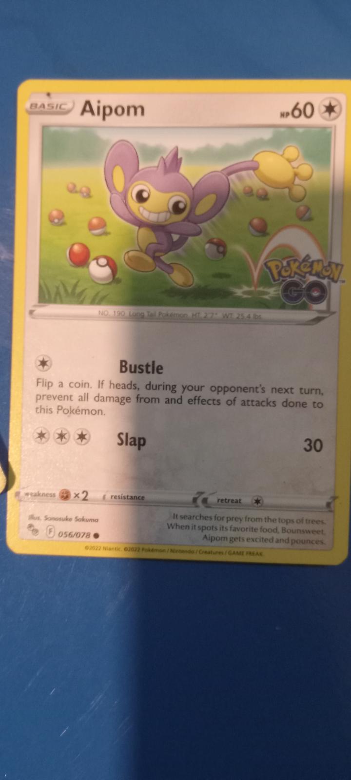 Aipom | Ungraded | Pokemon Go