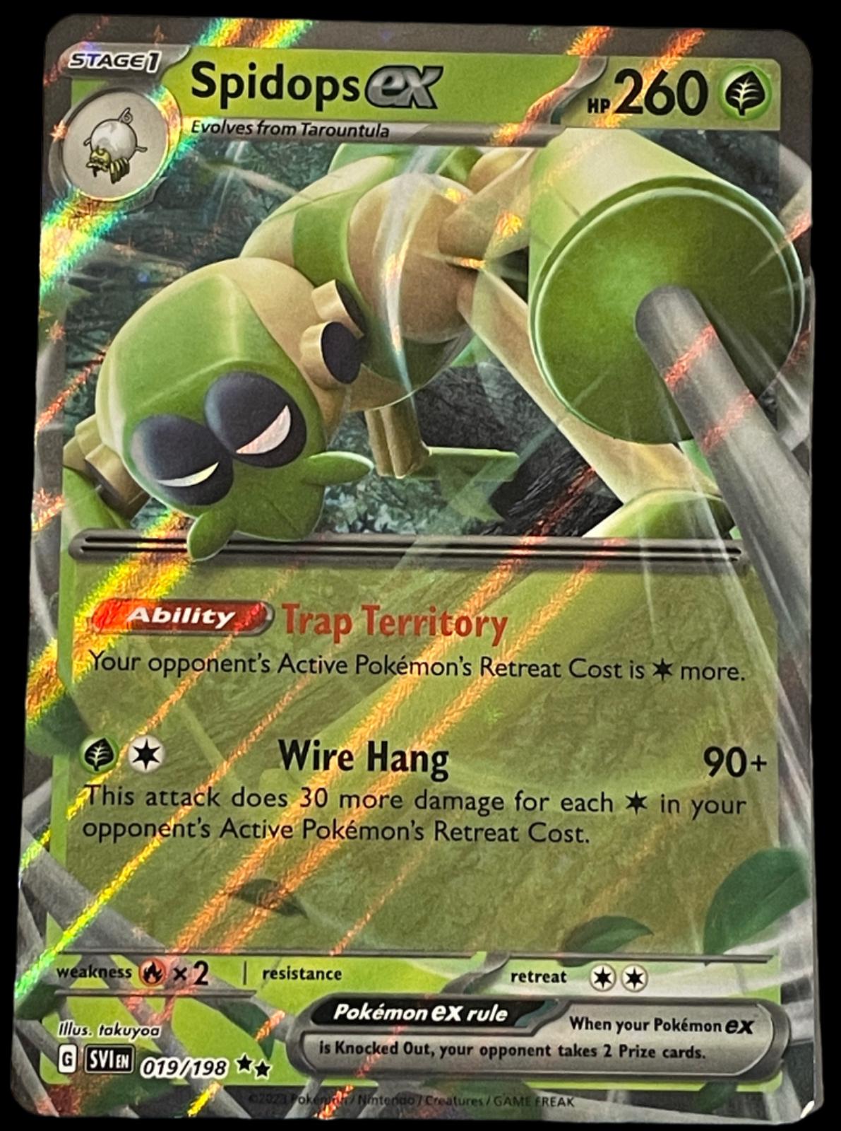 Spidops ex #19 Prices | Pokemon Scarlet & Violet | Pokemon Cards