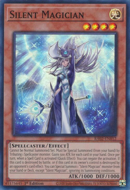 Silent Magician [Ultimate Rare] RA02-EN012 Prices | YuGiOh 25th ...