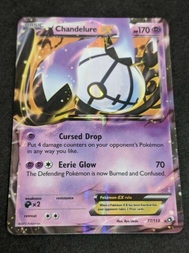 Chandelure EX #77 Prices | Pokemon Legendary Treasures | Pokemon Cards