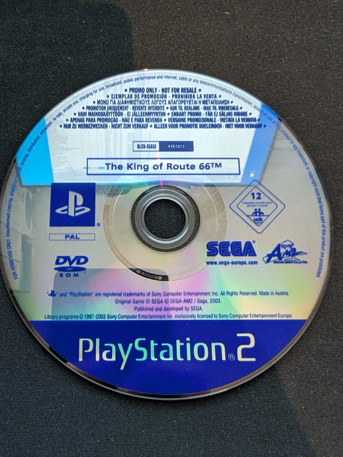 The King of Route 66 [Promo Not For Resale] Prices PAL Playstation 2 | Compare Loose, CIB & New ...