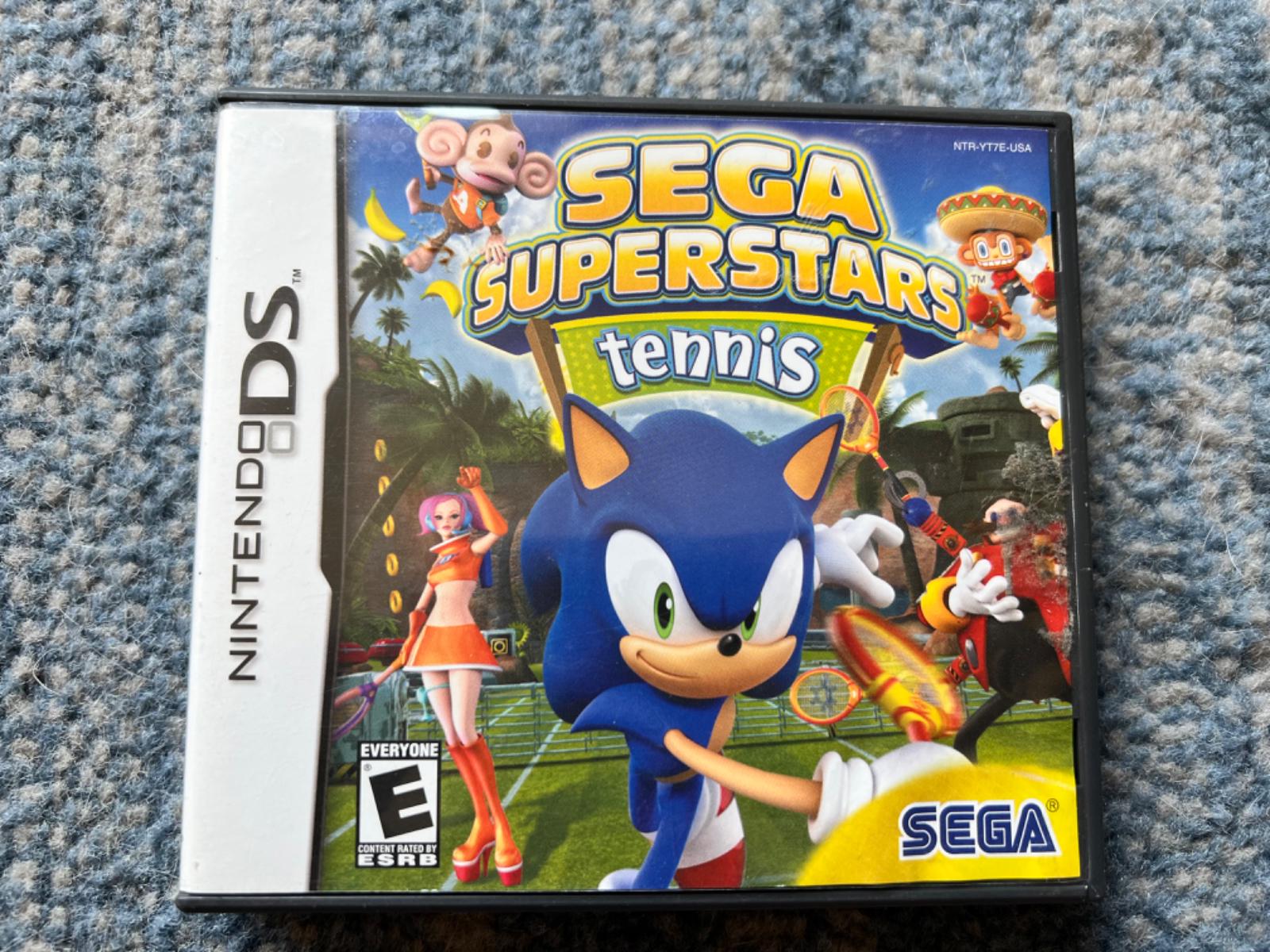 Sega Superstars Tennis | Item, Box, and Manual | Nintendo DS
