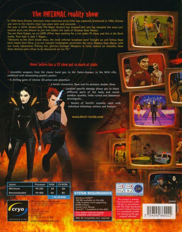 The Devil Inside Prices PC Games | Compare Loose, CIB & New Prices