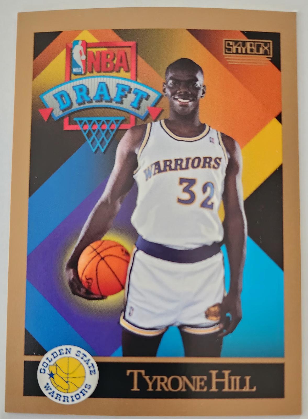 Tyrone Hill | Ungraded | 1990 Skybox