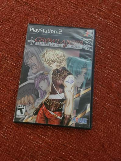 Growlanser Heritage Of War | Item and Box only | Playstation 2