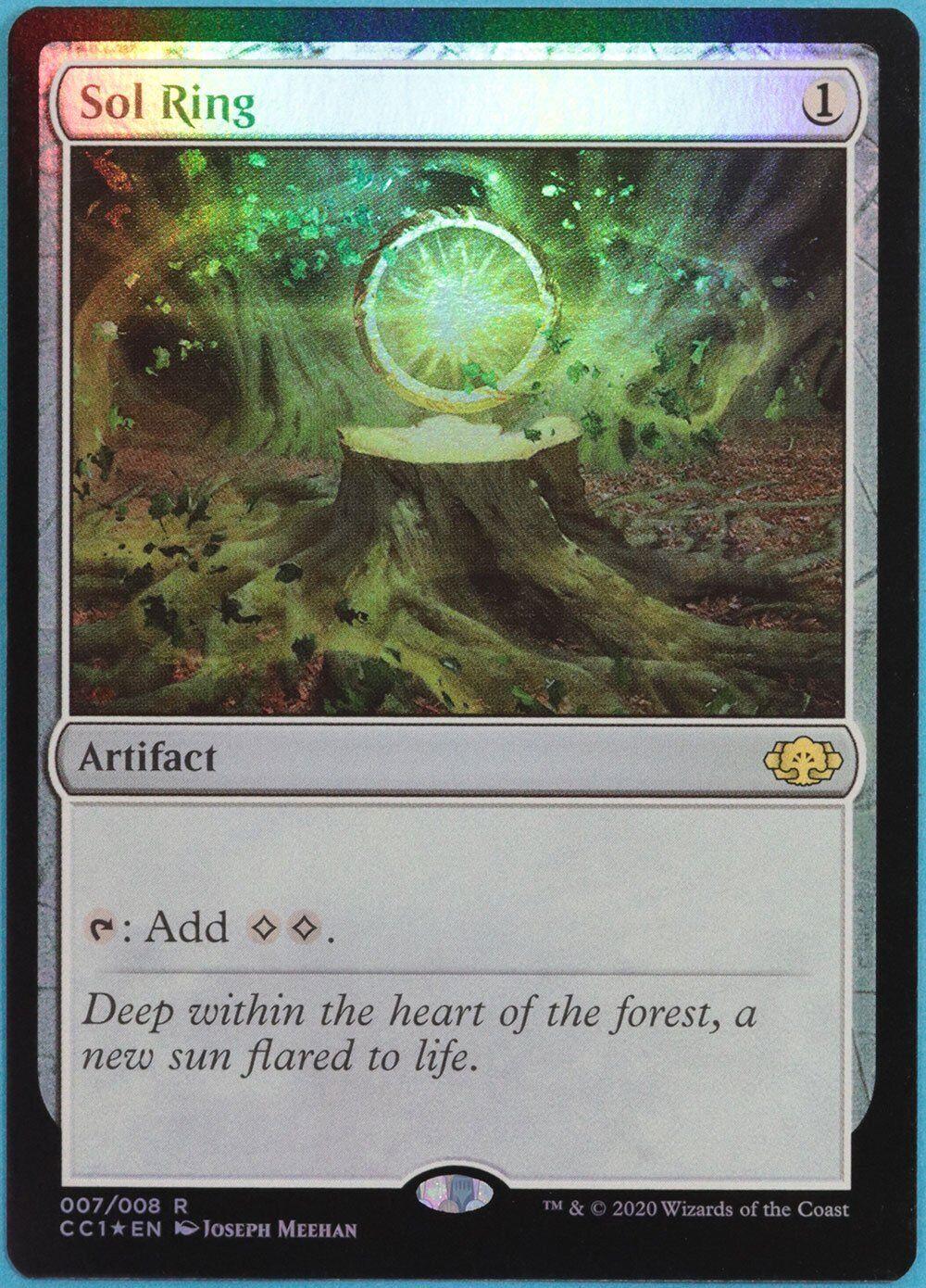 Sol Ring [Foil] Prices | Magic Commander Collection Green | Magic Cards