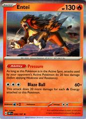 Entei #30 Prices | Pokemon Obsidian Flames | Pokemon Cards
