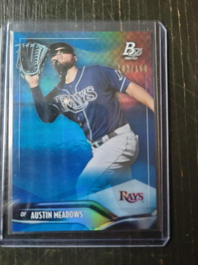 Austin Meadows [Blue] | Ungraded | 2021 Bowman Platinum