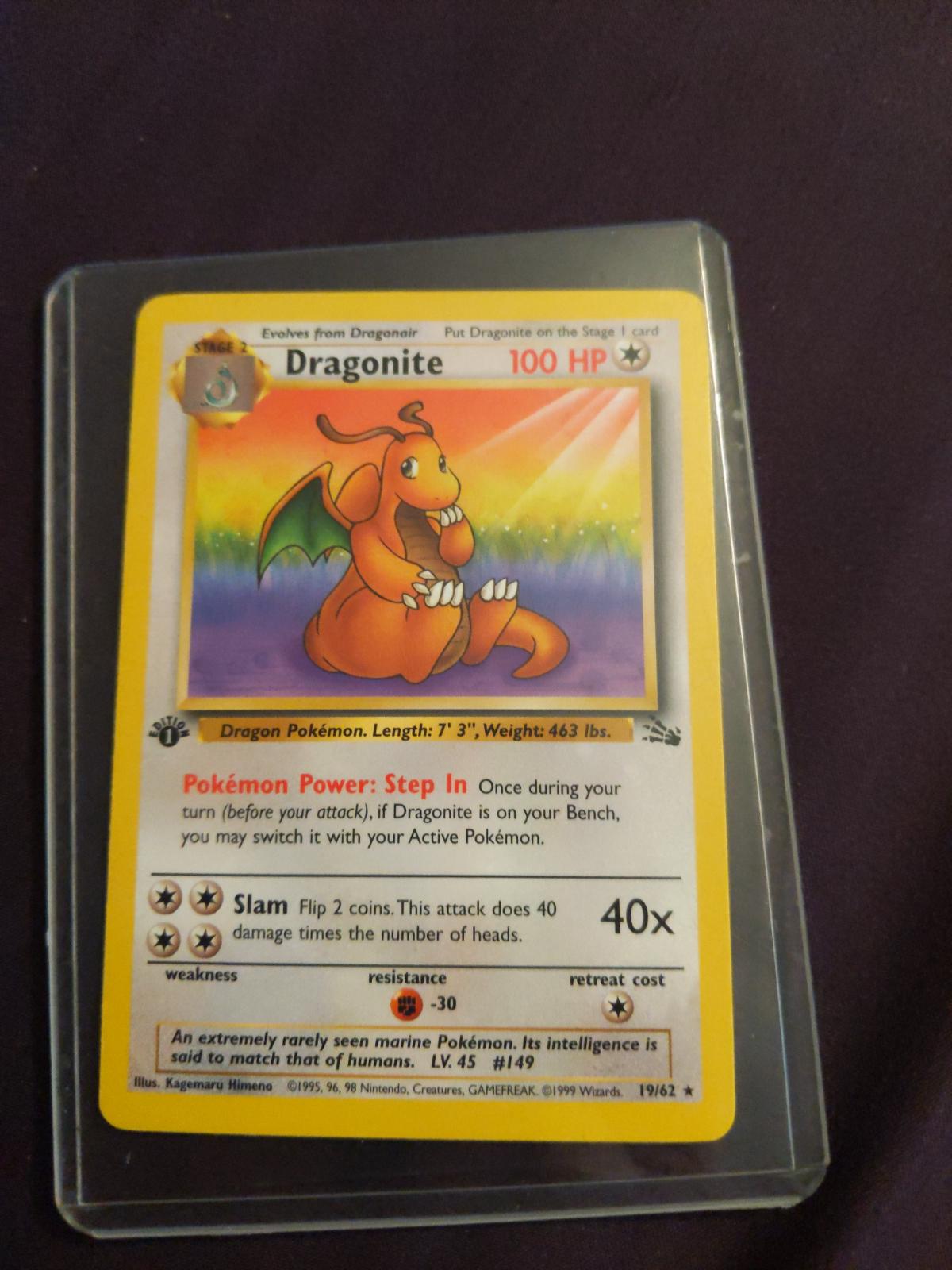 Dragonite [1st Edition] | Ungraded | Pokemon Fossil