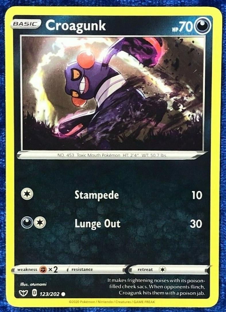 Croagunk #123 Prices | Pokemon Sword & Shield | Pokemon Cards