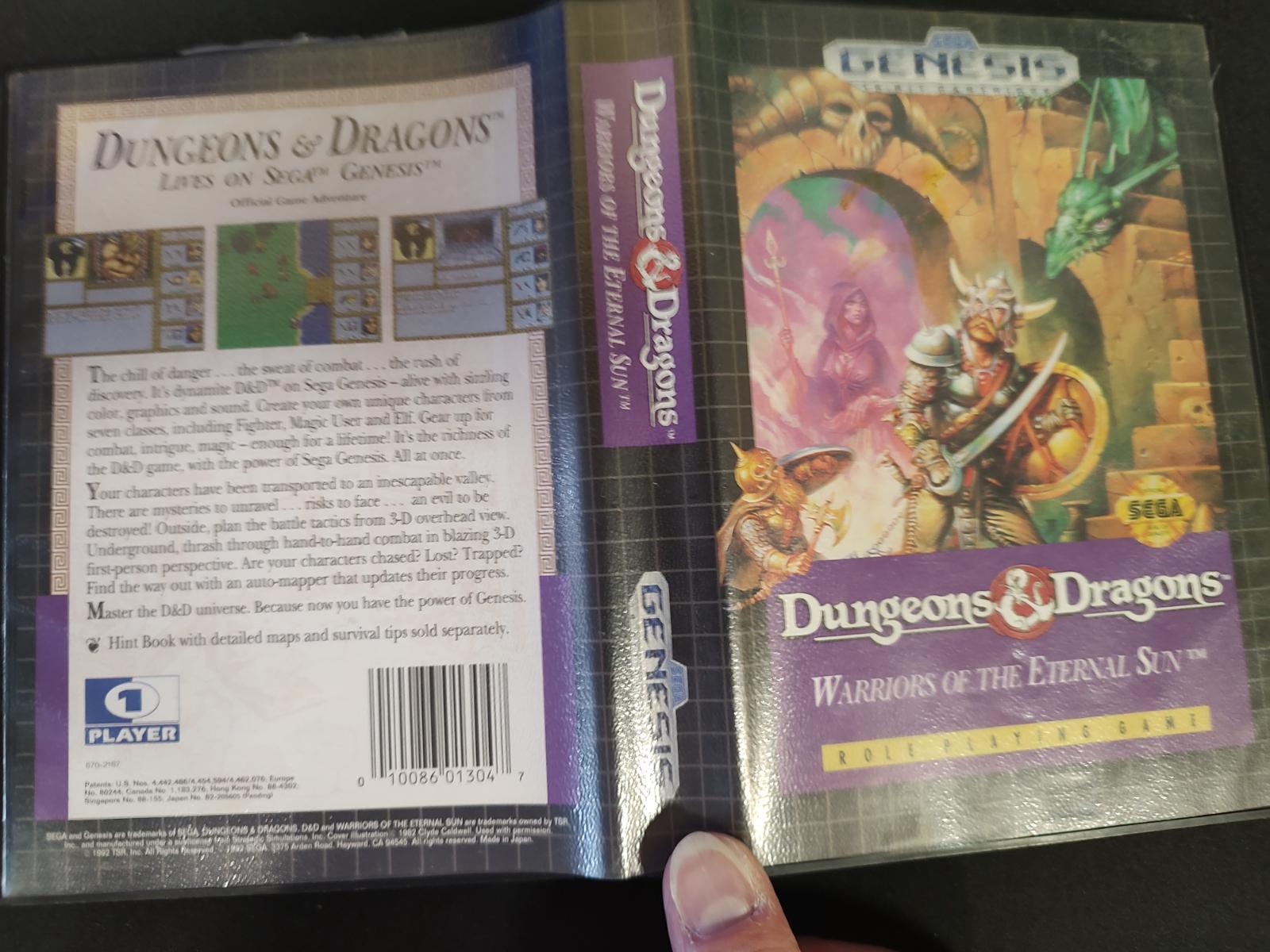 Dungeons & Dragons Warriors of the Eternal Sun | Item, Box, and Manual ...