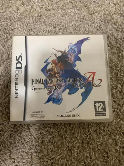Final Fantasy Tactics A2 | Item, Box, and Manual | PAL Nintendo DS