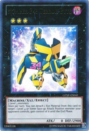 Number 34: Terror-Byte GENF-EN041 Prices | YuGiOh Generation Force ...