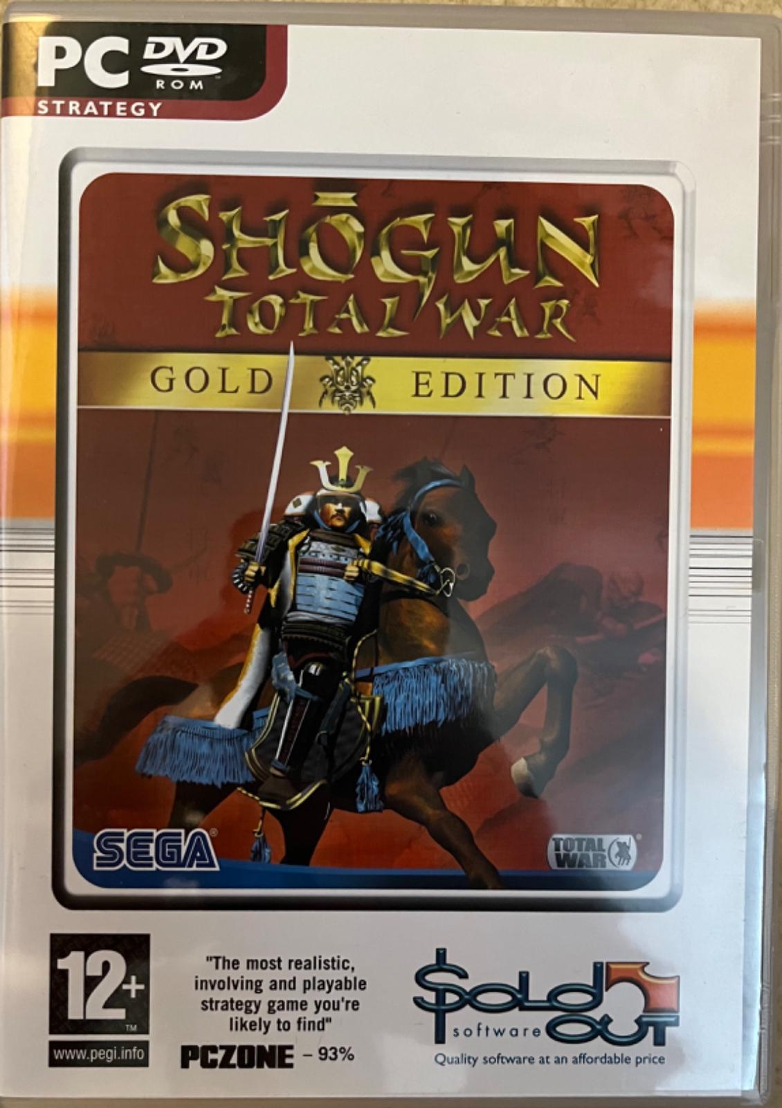 Shogun Total War [Gold Edition] Prices PC Games | Compare Loose, CIB ...